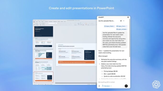 ChatGPT PowerPoint Beta Puts AI Inside Your Decks