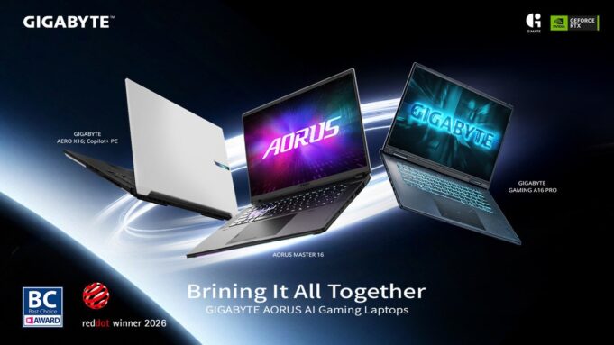 GIGABYTE AI Gaming Laptops Put GiMATE in the Middle
