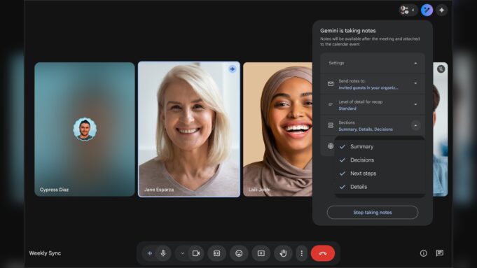 Google Meet Gemini Notes Track Decisions