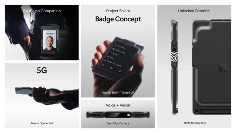 Microsoft Project Solara Is Built for Agent-First Devices