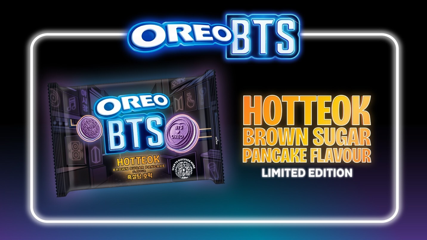 OREO BTS Cookies Bring Purple Hotteok Flavor