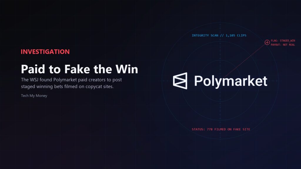 Polymarket Fake Betting Videos: WSJ Says Creators Staged Wins